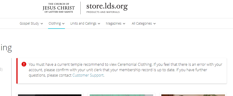 Sacred garment policy: A breach of law? - Current Events - AddFaith