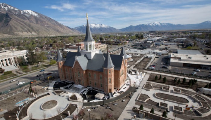 Progress Made on Provo City Center Temple Grounds - Add Faith