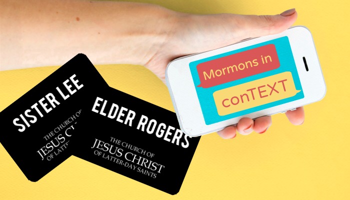 Missionaries of Jesus Christ: Why do LDS go on Mission?