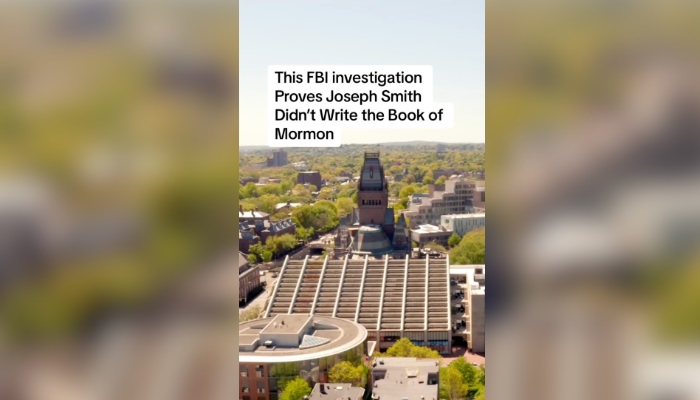 FBI Proves Joseph Smith Didn't Write Book of Mormon - Add Faith