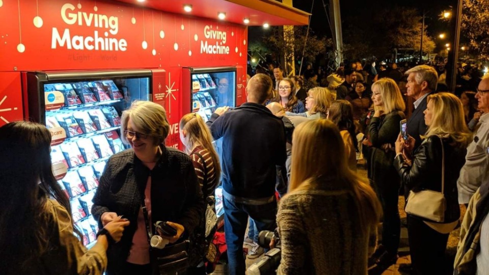 'Light the World' Donation Machines Reach More Than 100 Cities for ...