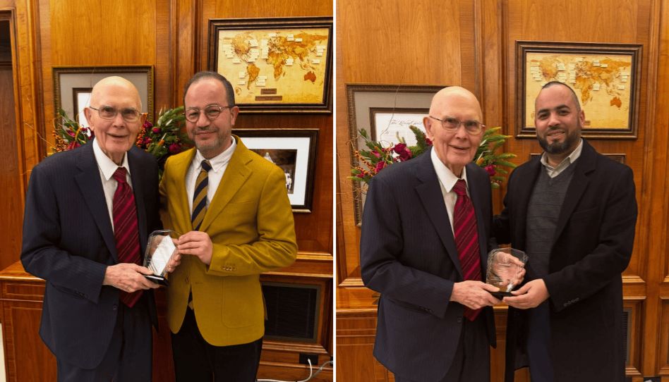President Oaks Receives Humanitarian Aid Commitment Award - Add Faith